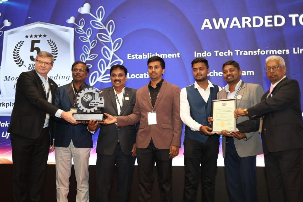 Awards & Accolades – Indo Tech Transformers Ltd